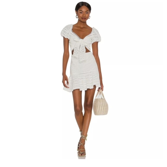 V. Chapman | Dresses | Vchapman Eyelit Dress | Poshmark